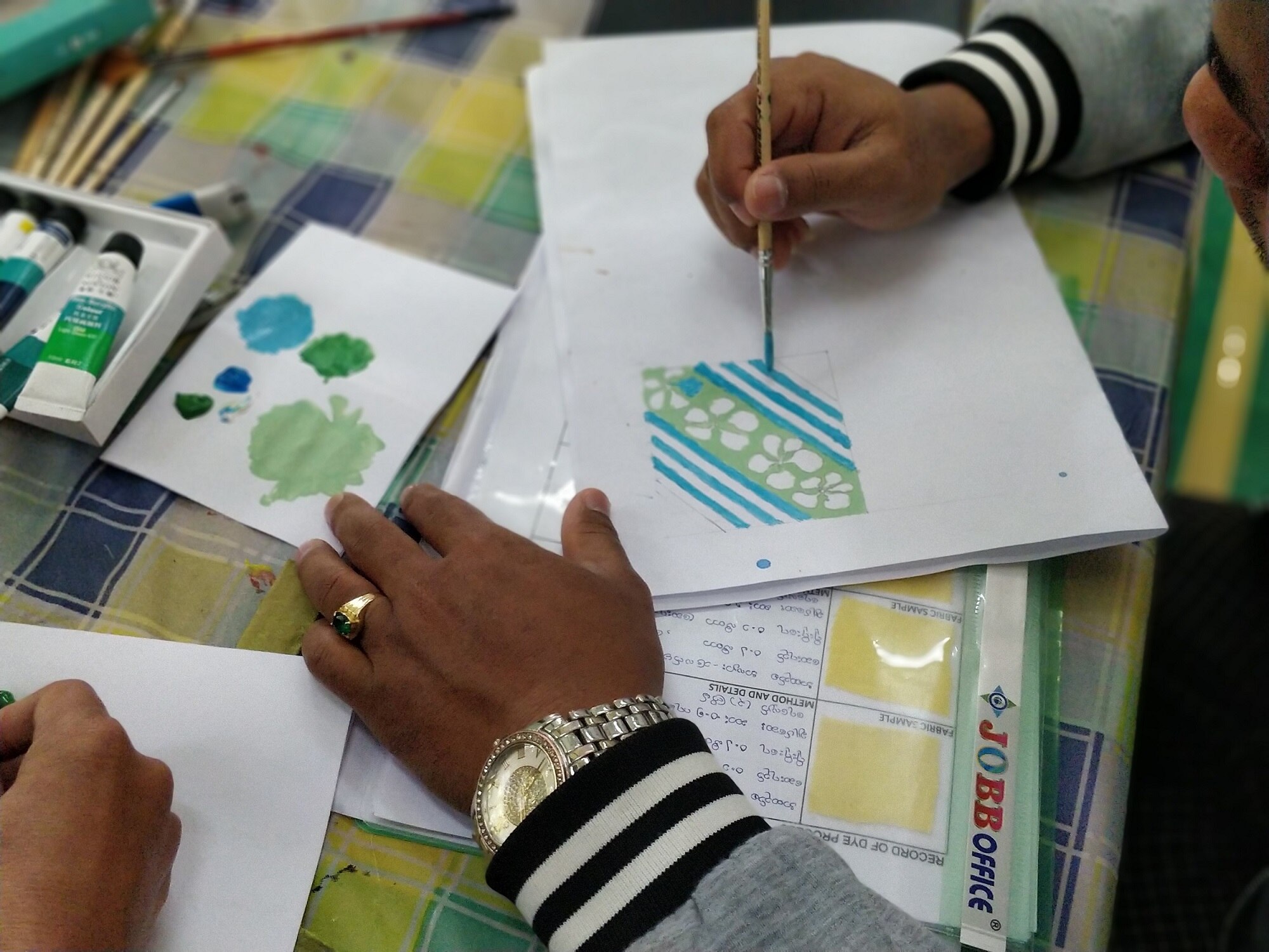 Creative Textile Design Workshop | British Council